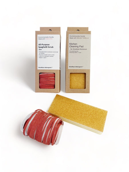 Spaghetti Scrub and Anodized Aluminum Set, 4 pcs – Primary Group, Inc.